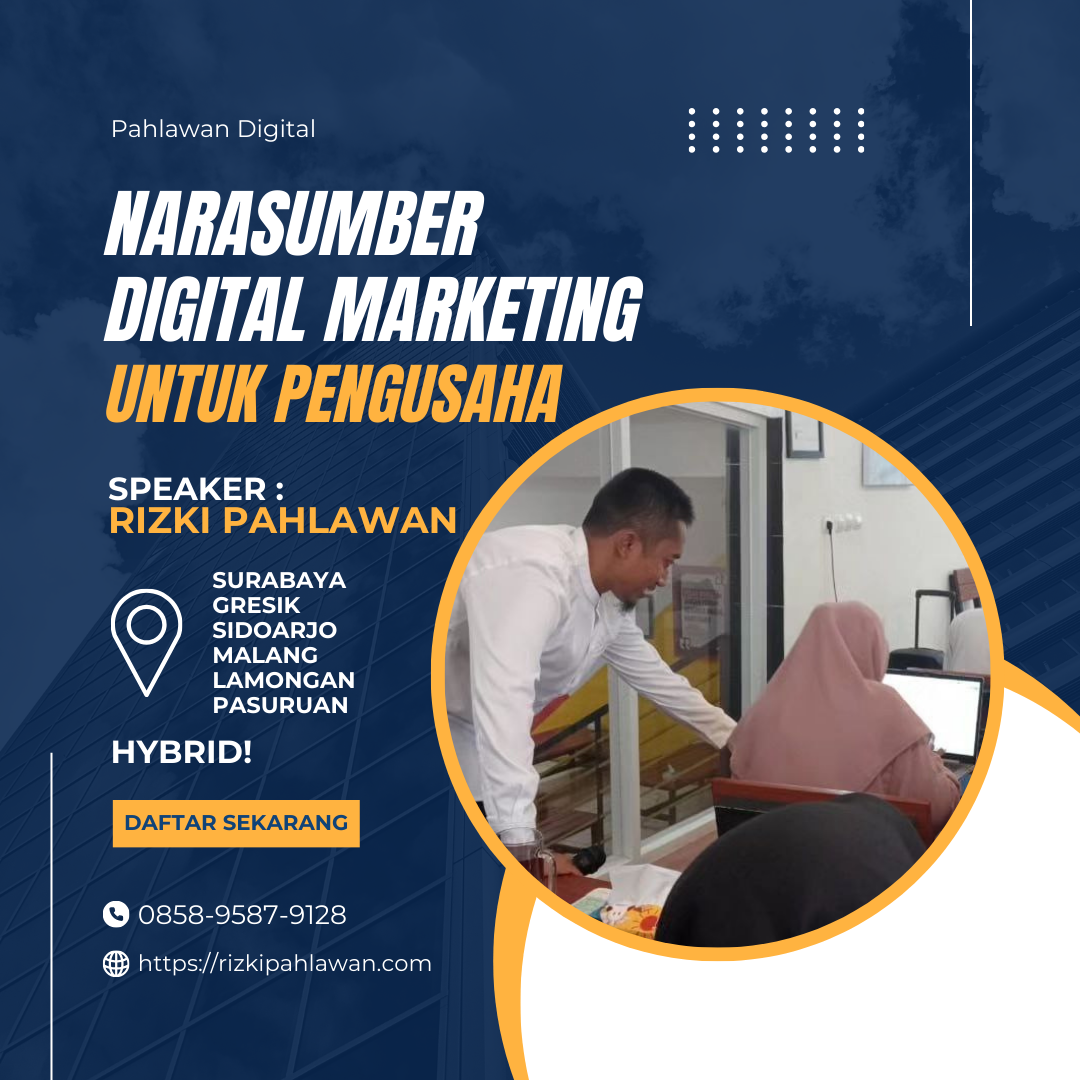 0858–9587–9128 Coach Narasumber Bisnis Marketing Lamongan Institut ...