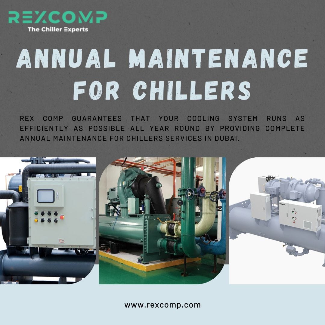 Annual Maintenance for Chillers | Rex Comp - Rexcomp Air Conditioning ...