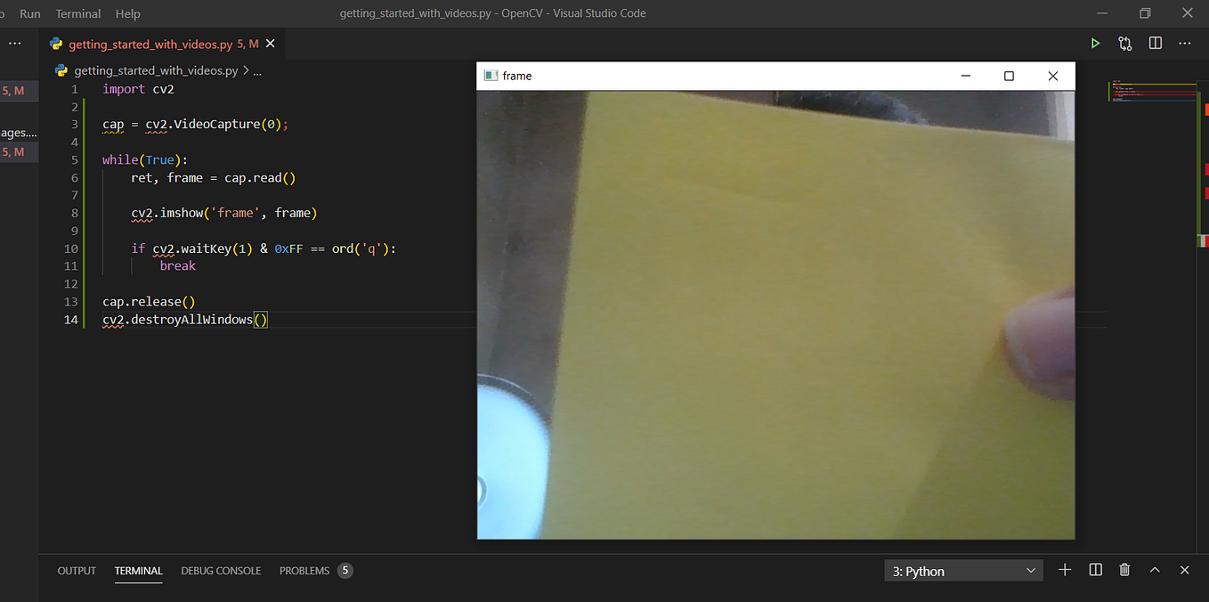 OpenCV Python For Beginners -Tutorial 05 - Pubudu Wanigasekara - Medium
