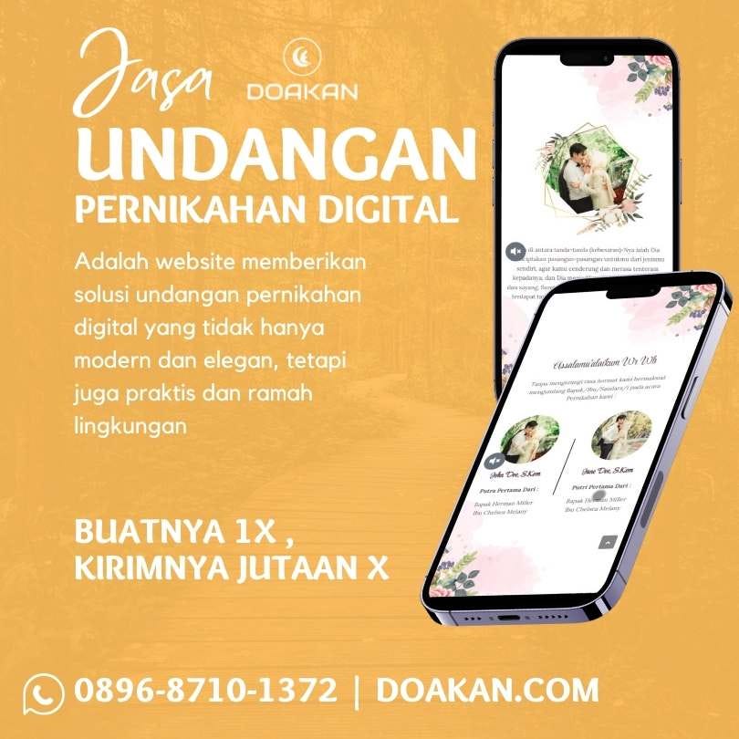 0896–8710–1372 (WA), Jasa Undangan Pernikahan Digital Karangawen | by ...