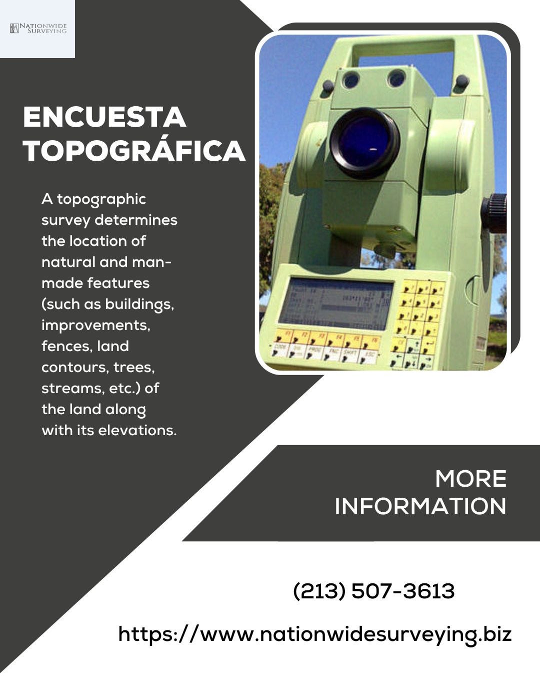 Topographic Survey in Los Angeles | Nationwide Surveying - Nationwide ...
