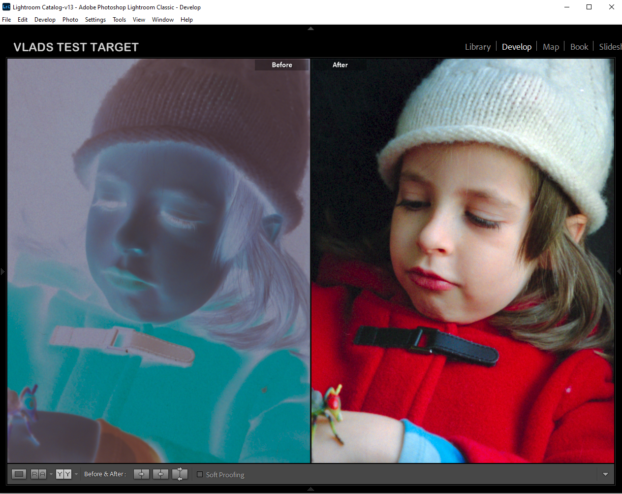 Mechanics of Film Digitizing by Vlads Test Target | On Film Scanning