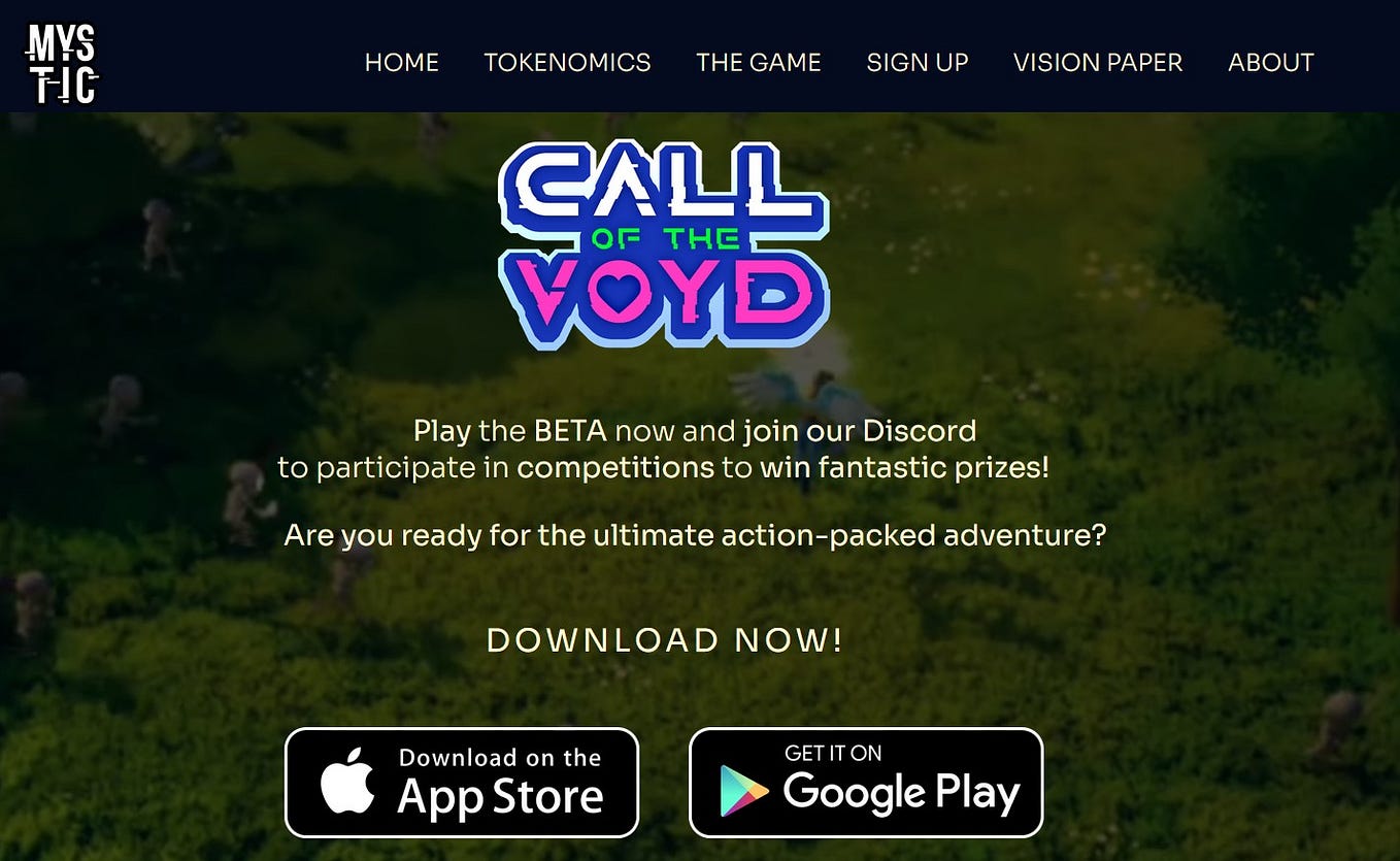 Call of the VoYd — Introducing $VoYd | by Miha Gostiša | Medium