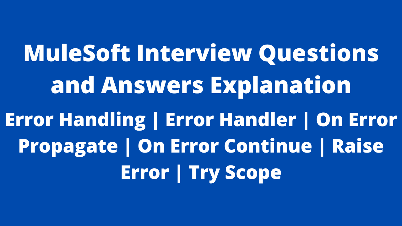 DataWeave — MuleSoft Interview Questions and Answers | by Green Cloud Trainings | Medium