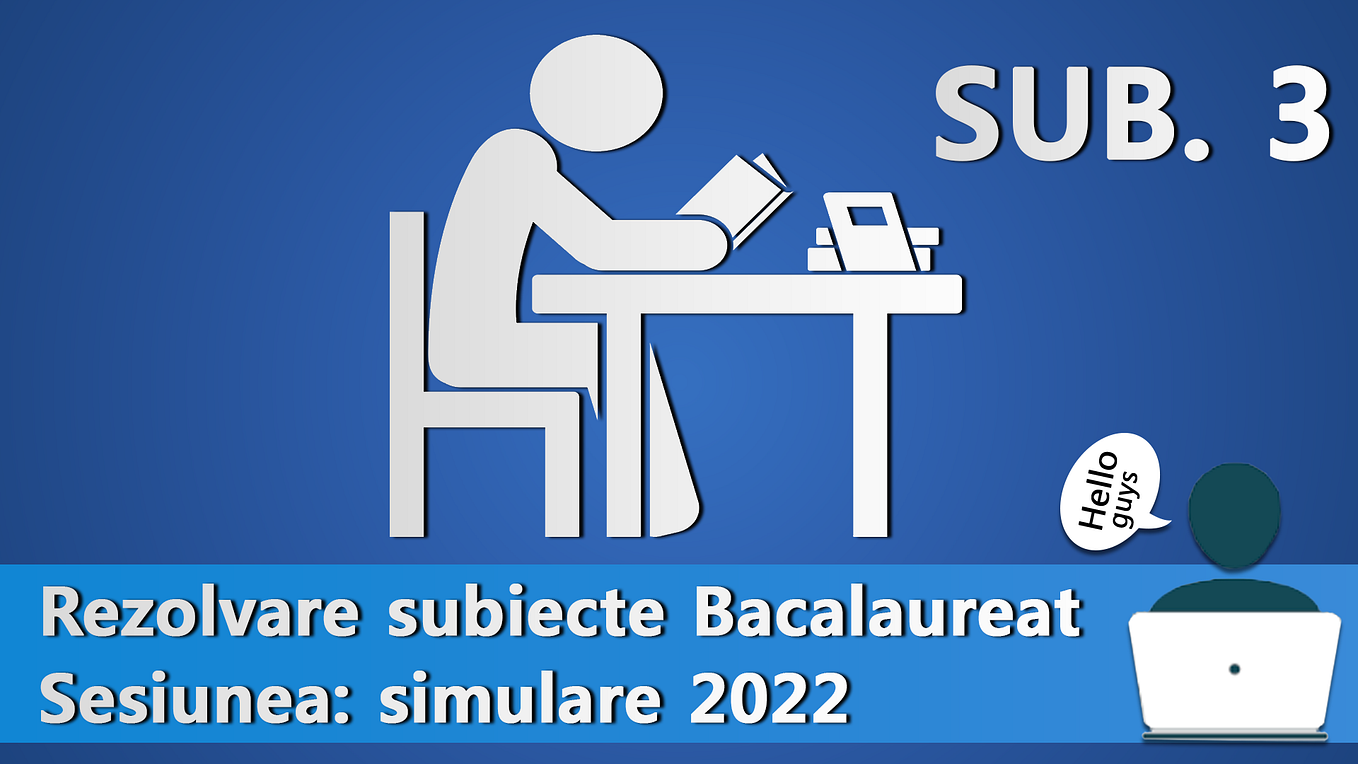 Rezolvare Bacalaureat Informatica 2024 C++ august | Subiectul 3 | by Mihai Mătrăgună | Tutoriale ...