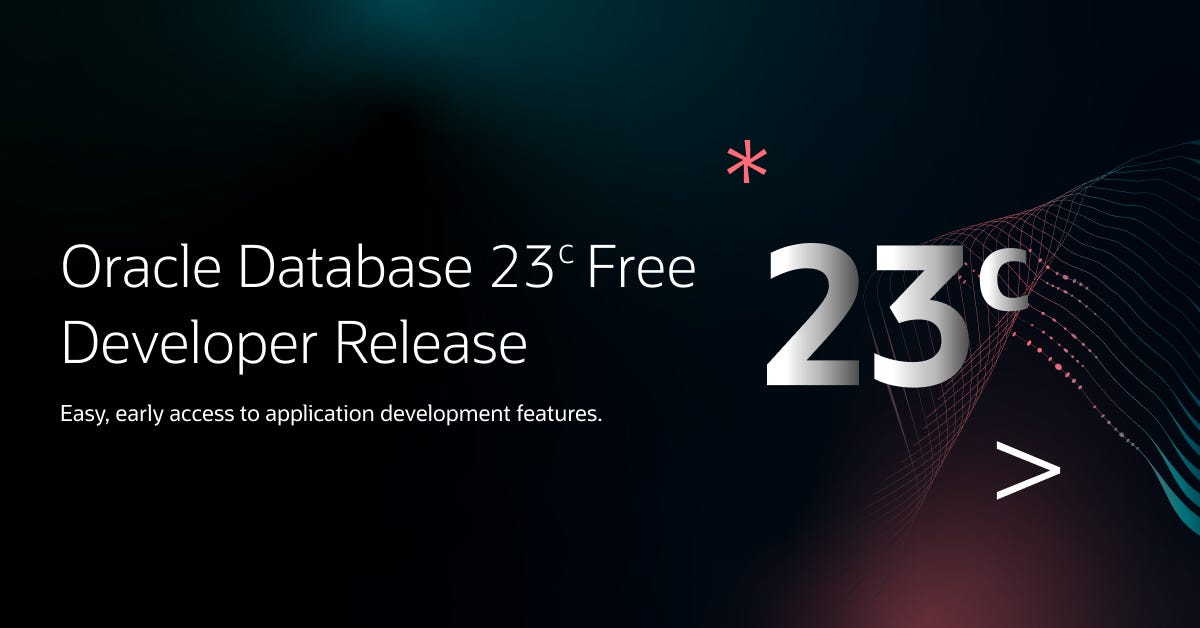 How To Set Up Oracle Database 23c — Developer Release And Ords On Oci By Liana Lixandru Medium 