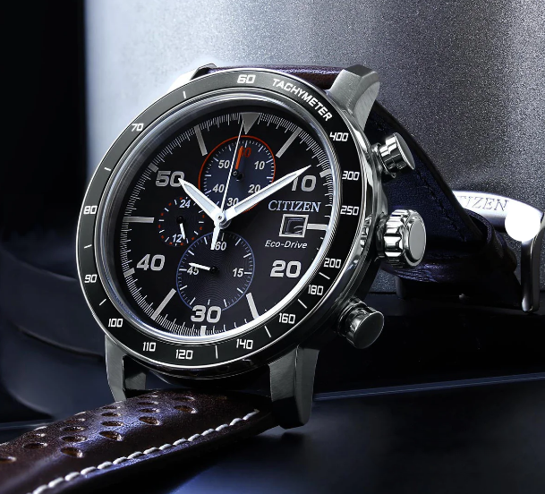 Citizen Eco-Drive Sport Luxury World Chronograph Atomic Time-Keeping ...