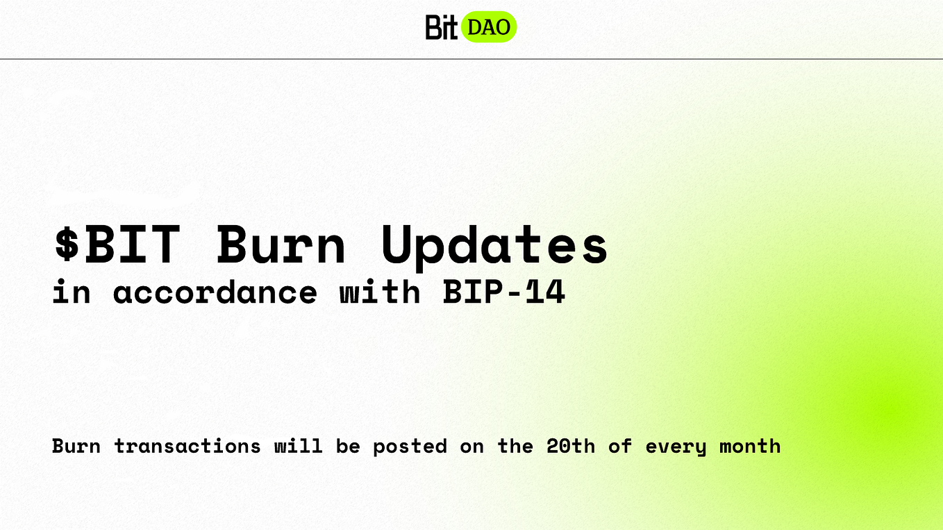Update on BIP-14 - BitDAO - Medium