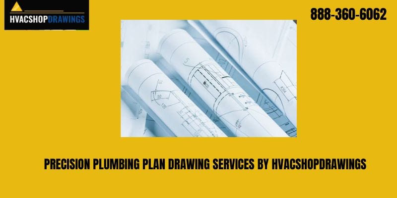 Precision Plumbing Plan Drawing Services by HVACShopDrawings - Duct Shop Drawings - Medium