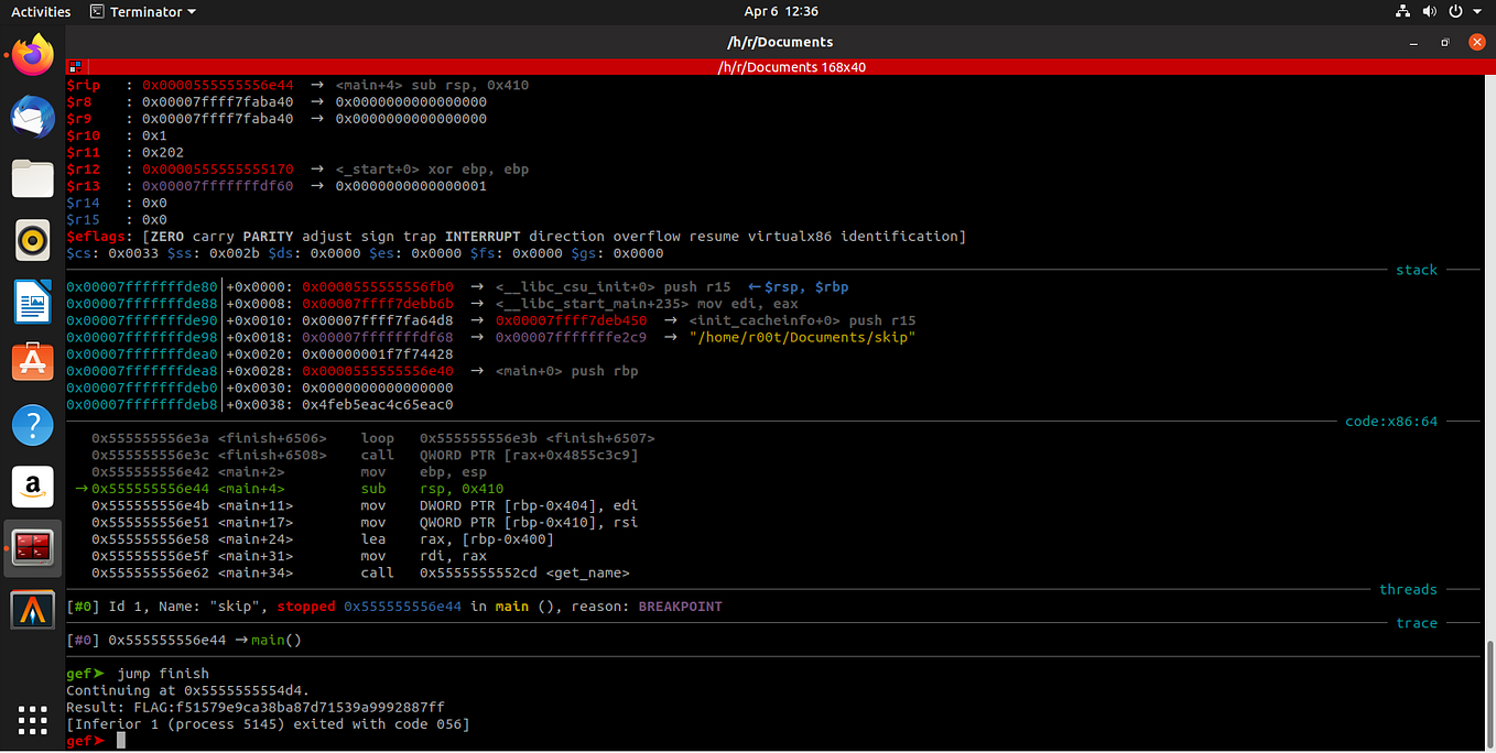 Zh3r0 CTF | Ret2Win Official Writeup | by 4N0NYM4U5 | Medium