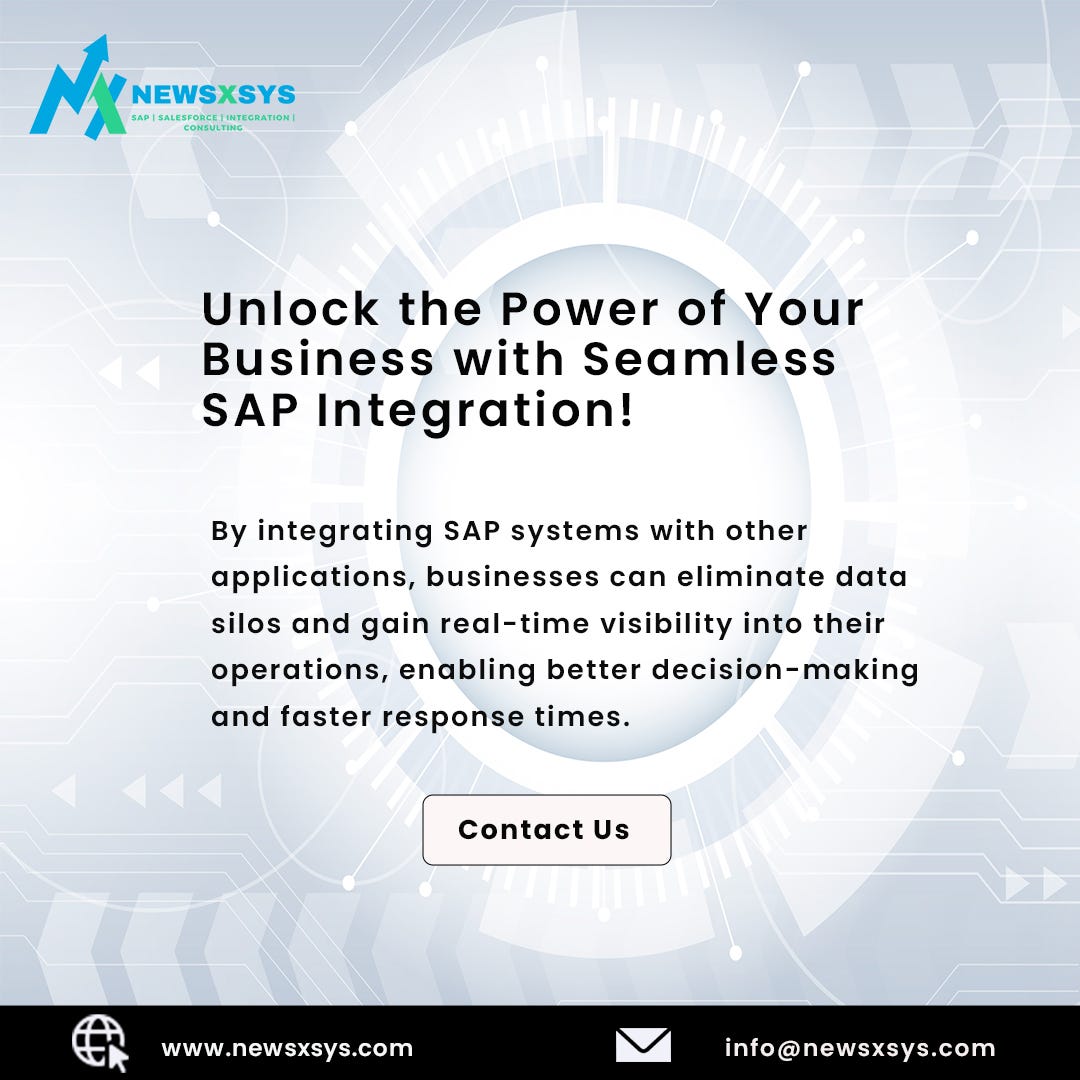 SAP Cloud Integration: Deliver the Power of Seamless Data Connectivity | by NewsXsys ...