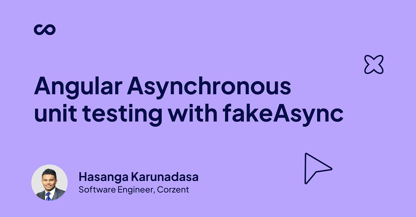 Angular Jest Unit Test With And Without Testbed By Hasanga Lakdinu Corzent