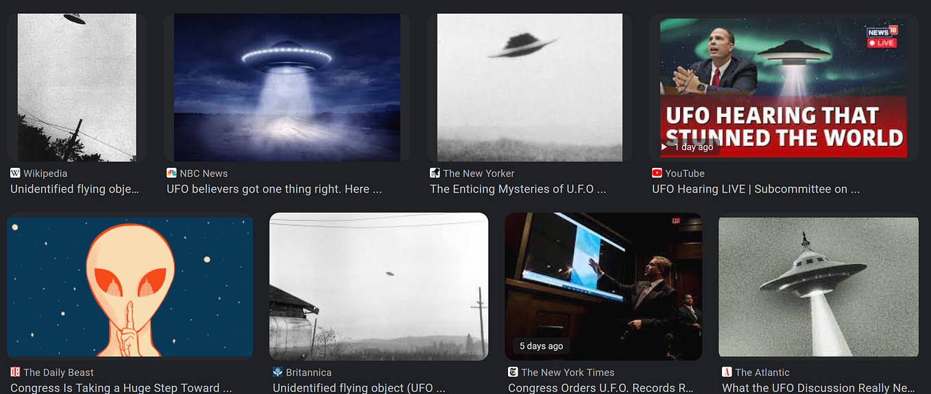 UFOs on Mars?. If you think getting legitimate… | by John Ege | Medium