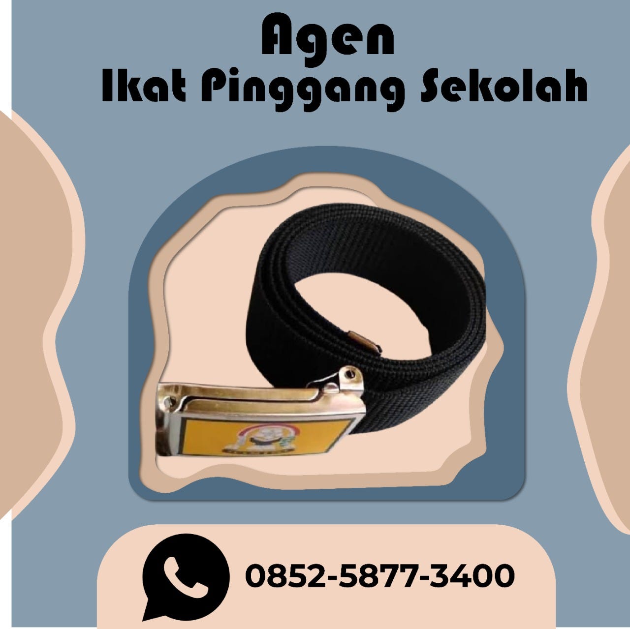 TERMURAH!!, +62 852–5877–3400, Topi Sekolah SD SMP SMA di Pontianak ...