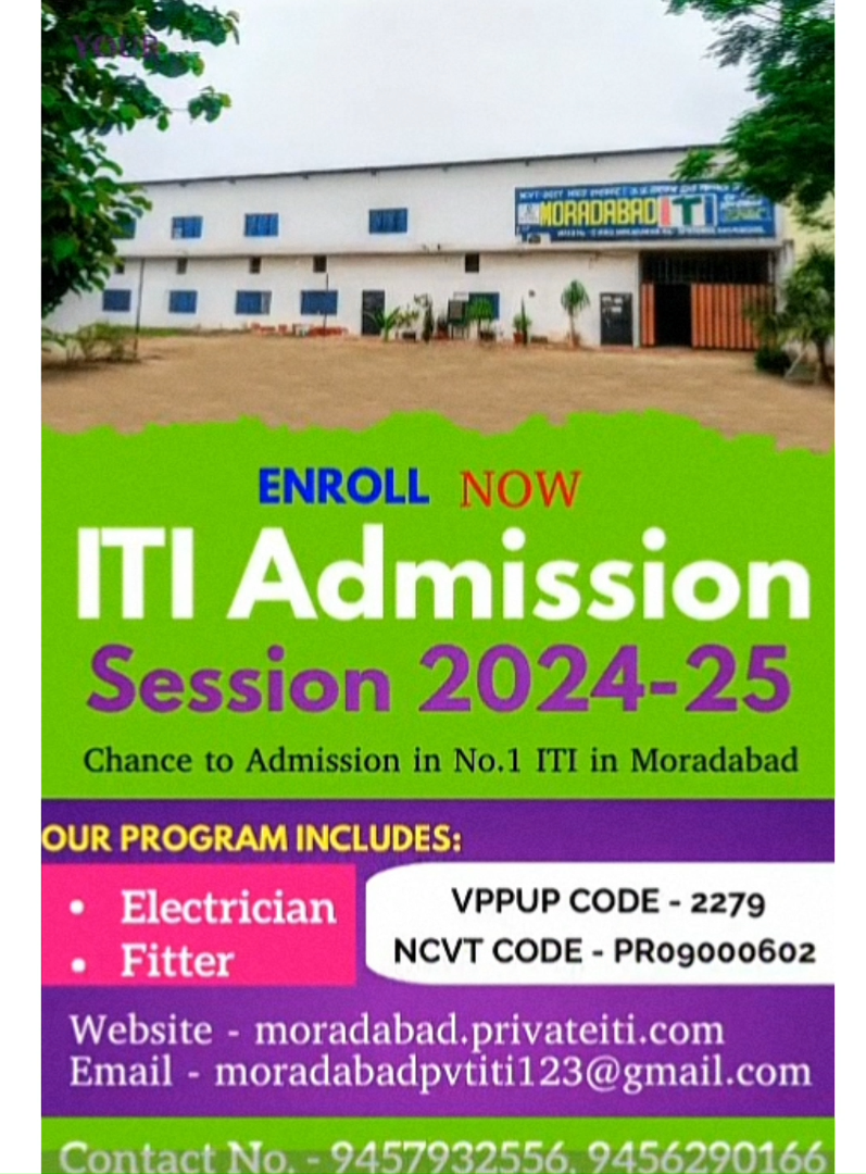 List of Top ITI College in Moradabad 2024 - Moradabad Iti - Medium