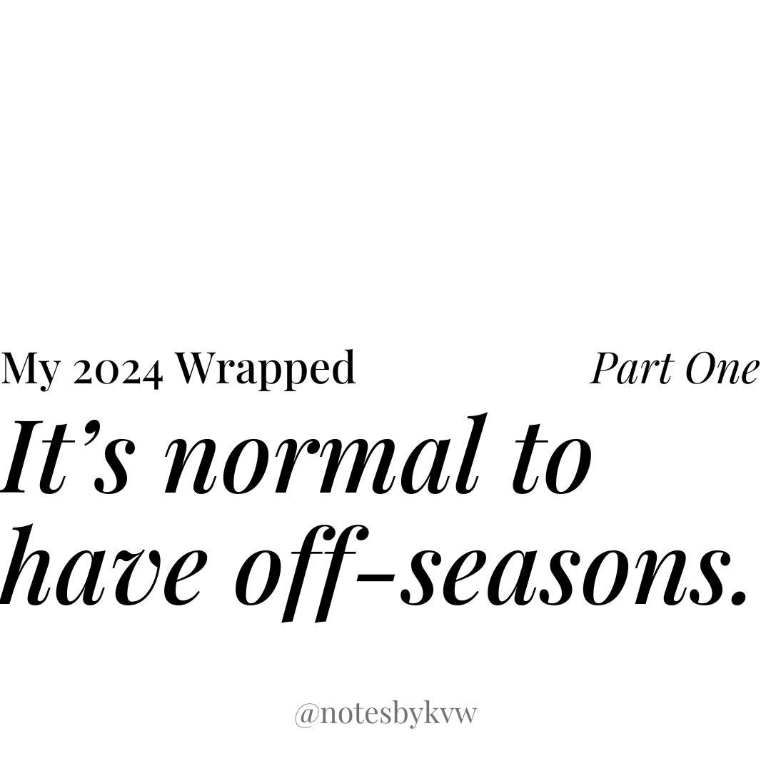 My 2024 Wrapped (Part Three): Rejection is not a reflection of your ...