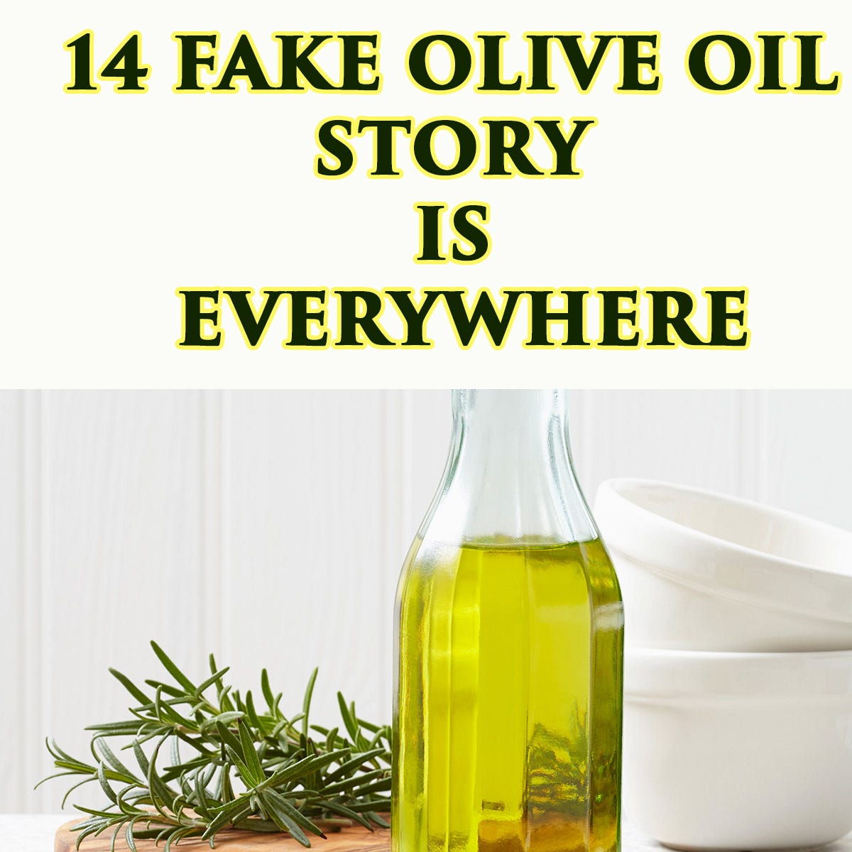 FAKE OLIVE OIL TEST. 8 WAYS HOW TO AVOID FAKE OLIVE OIL | by Lucy ...