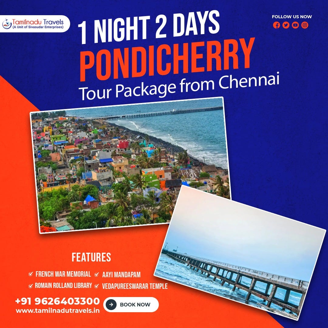 1 Night 2 Days. Kanyakumari Tour Package from Chennai | by ...