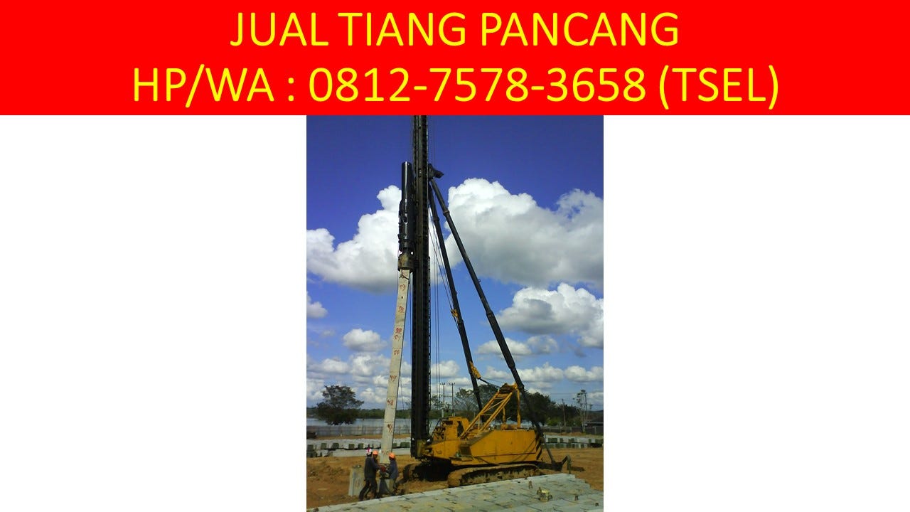 HP/WA: 0812–7578–3658 (Tsel), Jual Tiang Pancang di Surabaya | by jual ...