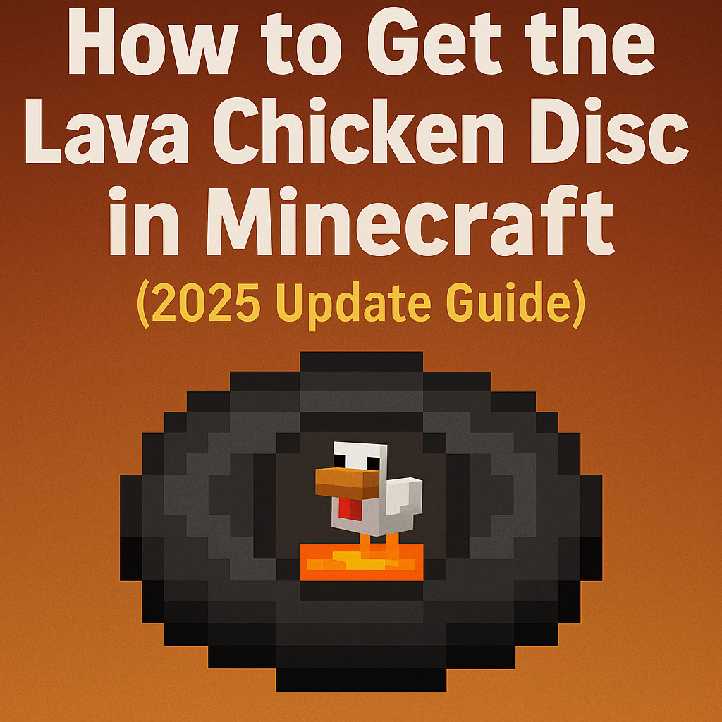How to Get the Lava Chicken Disc in Minecraft (2025 Update Guide ...