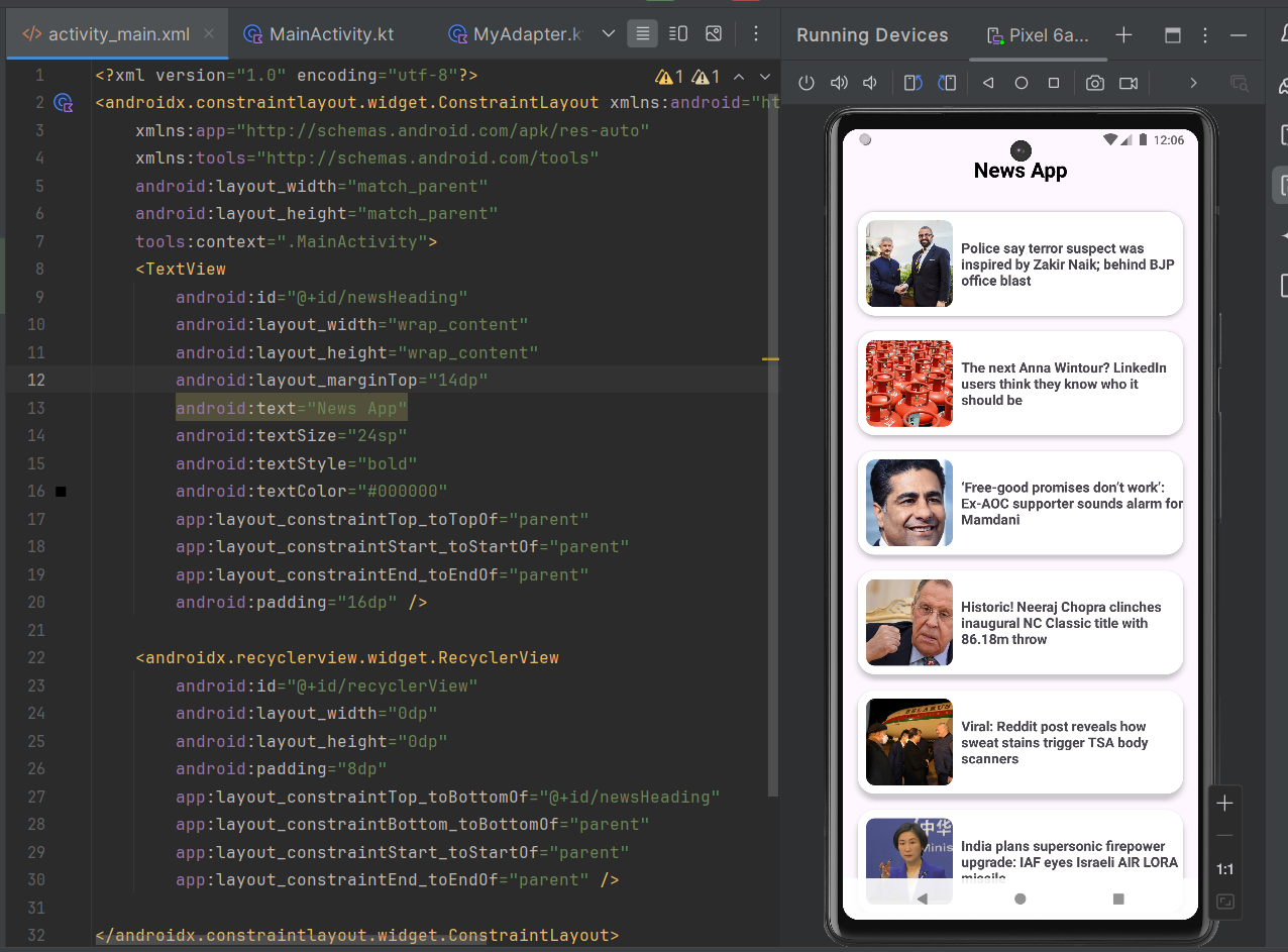 Android Recyclerview Swipeable Items By Mark Osullivan Androidpub 5754