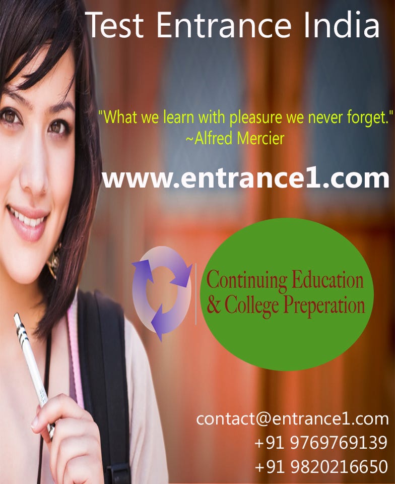 College Entrance India. List of college Entrance Coaching… | by Jignesh ...