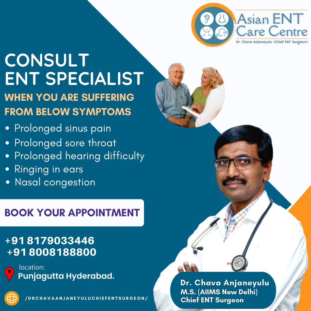 Welcome to Asian ENT Care Centre — Your Centre of Excellence for Ear, Nose, and Throat Problems ...