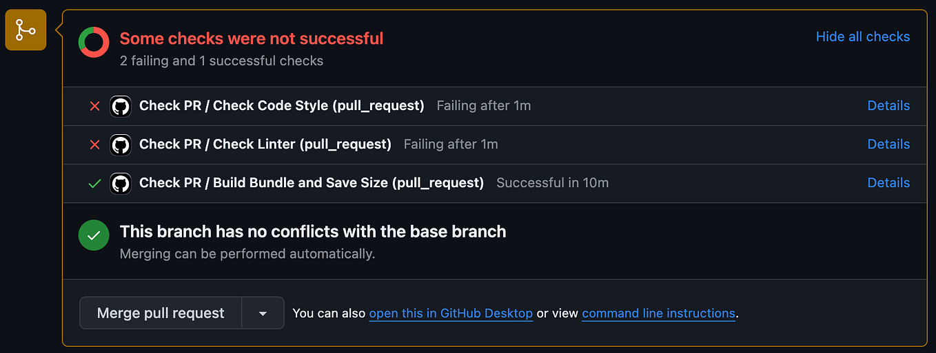 Flutter Code Style Checker when Pull Request with Github Workflow | by Nur Hadi Kusumo | Medium