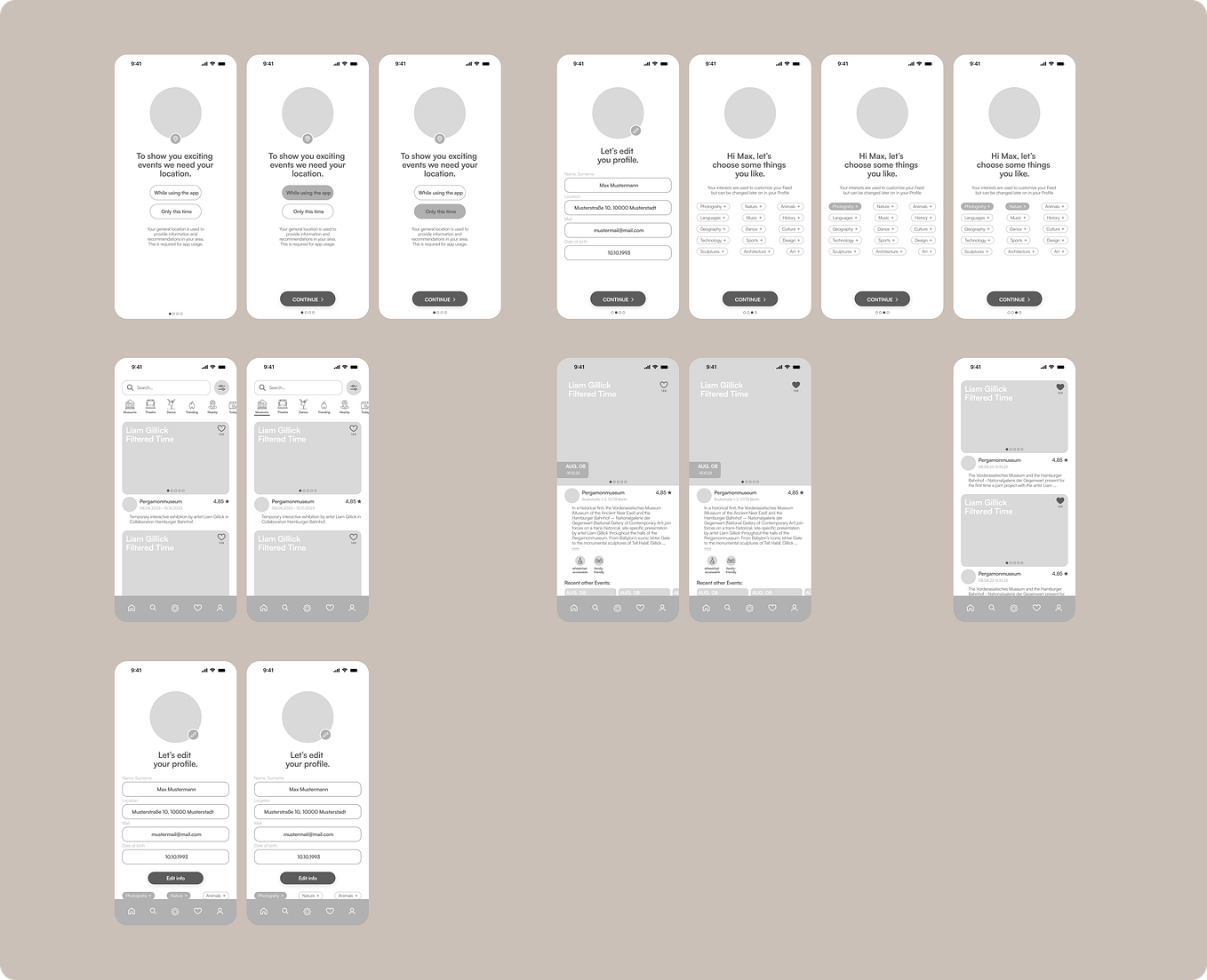 Wireframing challenge: Instagram. Userflow: To like a picture on an ...