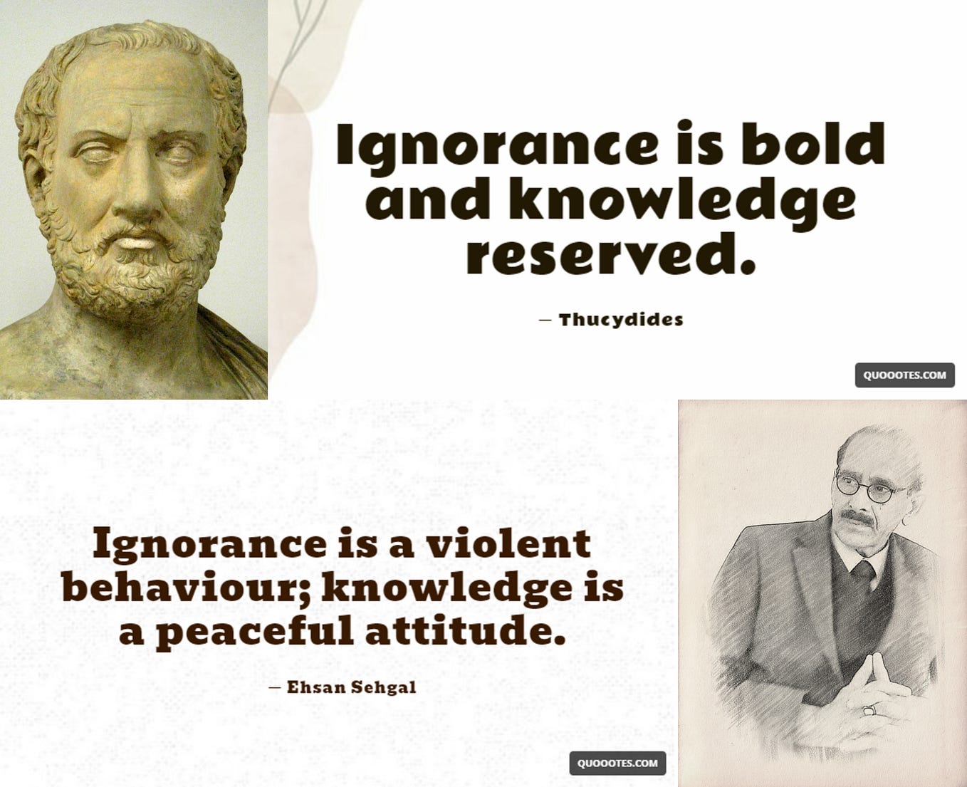 Ignorance Significantly Proves Knowledge, It Also Evidences It | by ...