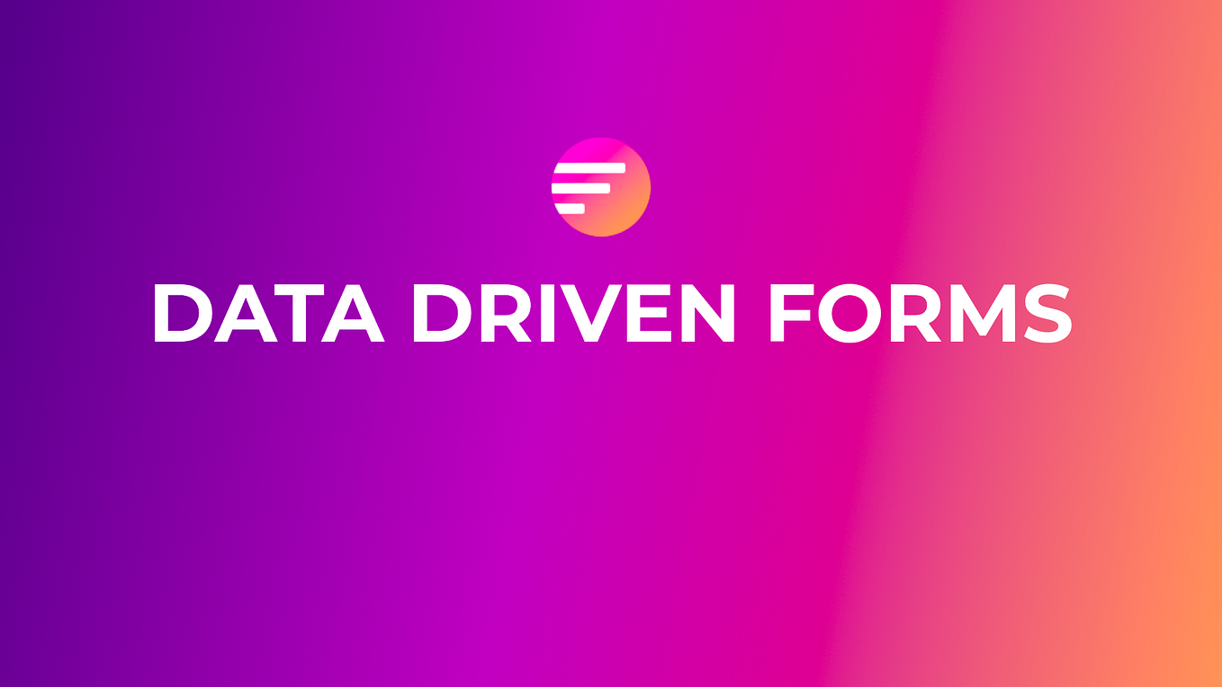 DDF Form template. In the introduction, we explained the… | by Martin Maroši | Medium