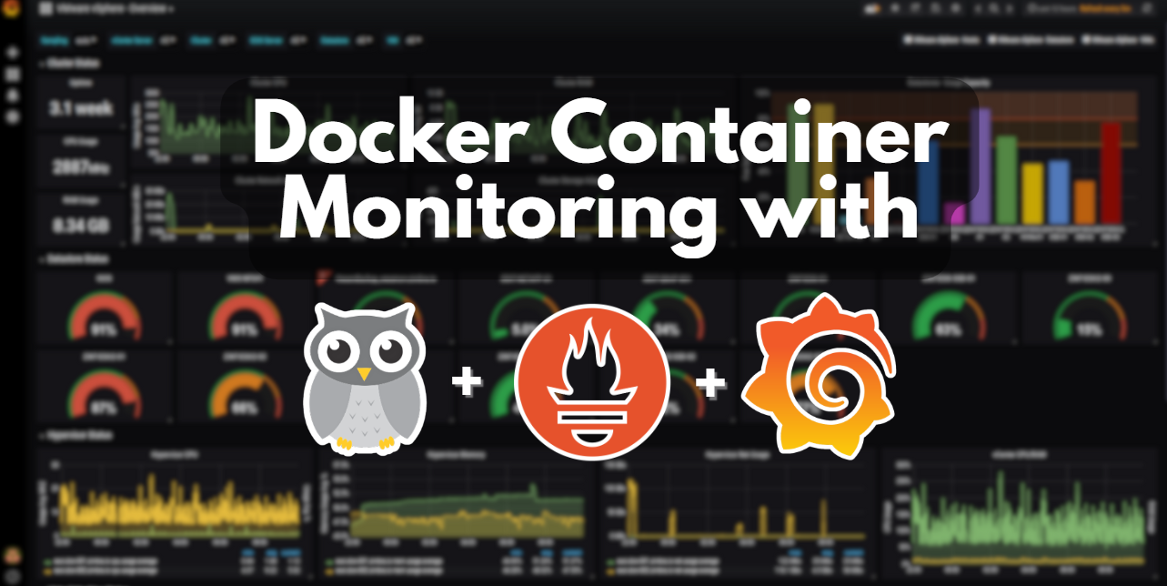 Docker metrics using Prometheus & Grafana? | AWS in Plain English