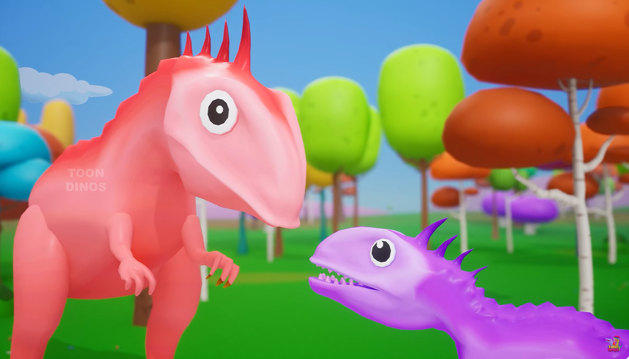 Epic Lol: Giganotosaurus Making Fun with Dinosaurs | Funny Dinosaur ...