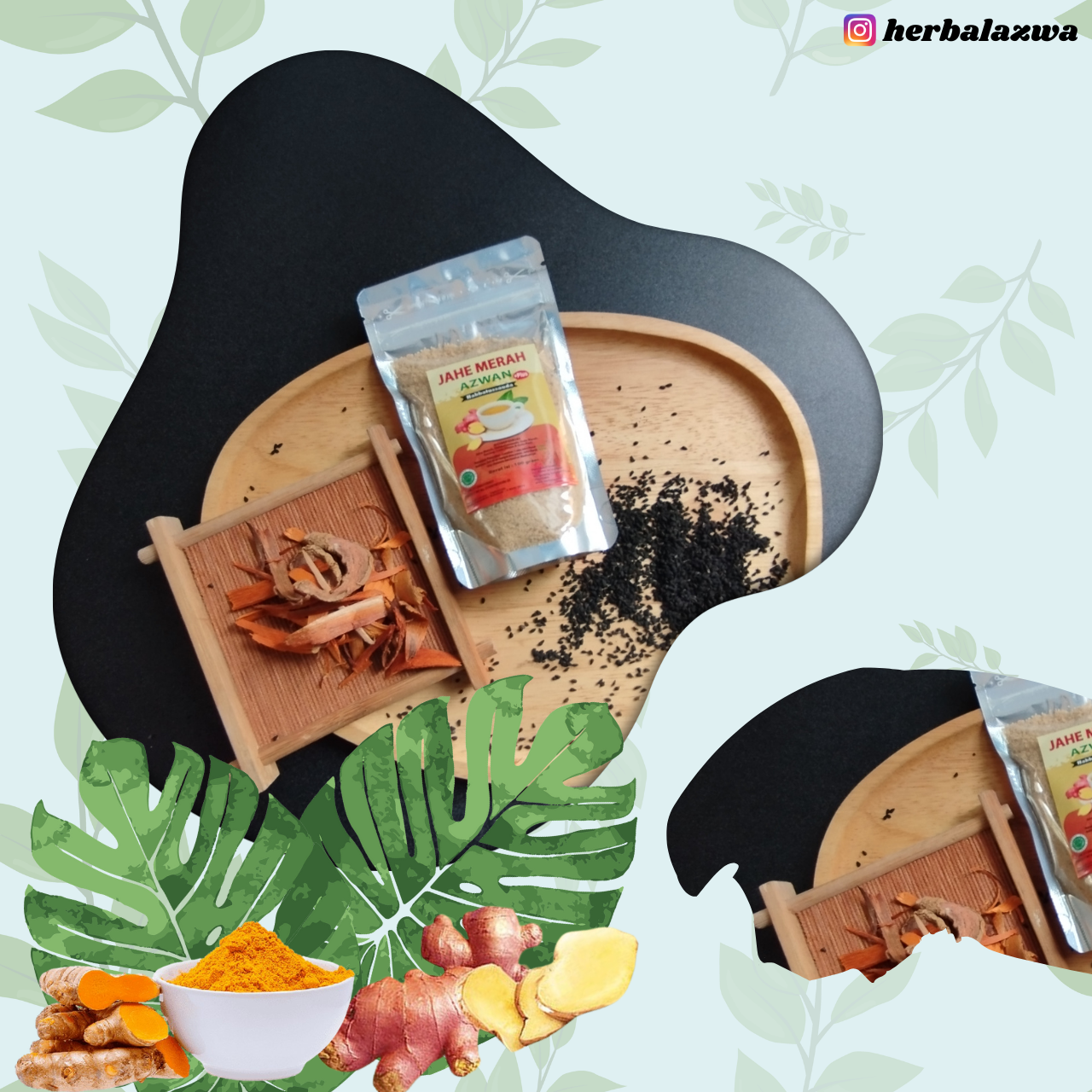 Jenis jahe Produk Minuman Kesehatan Jahe Merah Herbal Azwa adalah Jahe ...