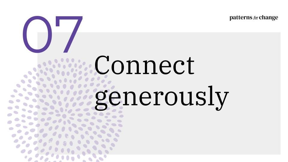 Developing the behaviours. Through this process we discovered that ...