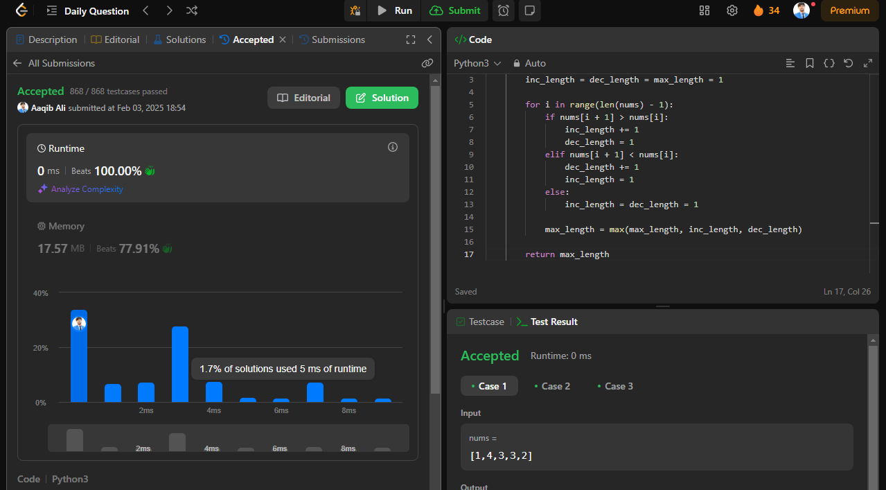 LeetCode, 𝐃𝐚𝐲-21/365-DSA-Coding 𝐉𝐨𝐮𝐫𝐧𝐞𝐲…Google Prep… | by Aaqib Ali | Jan, 2025 | Medium