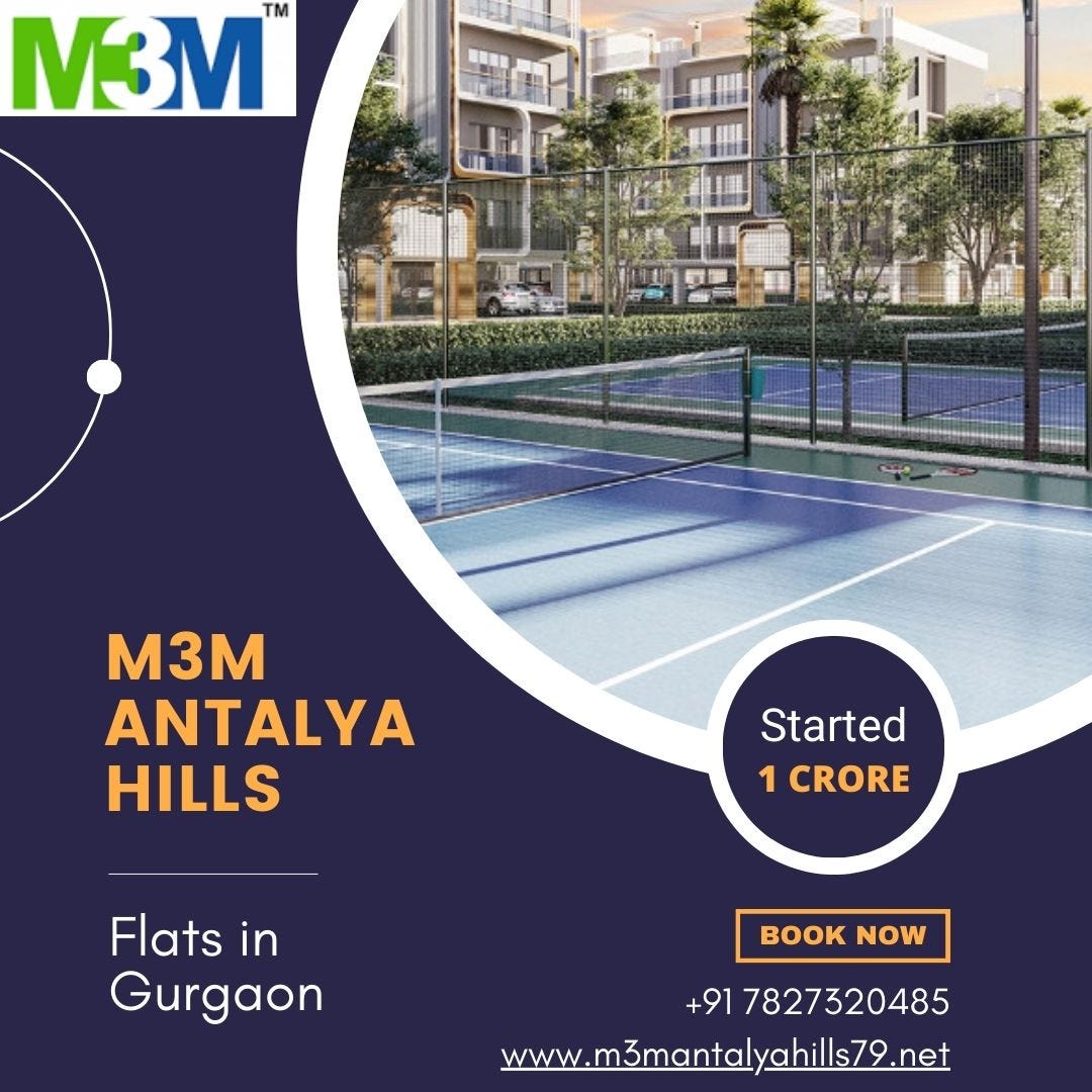 Experience Ultimate Comfort at M3M Antalya Hills, Gurgaon - M3MAntalyaHills - Medium