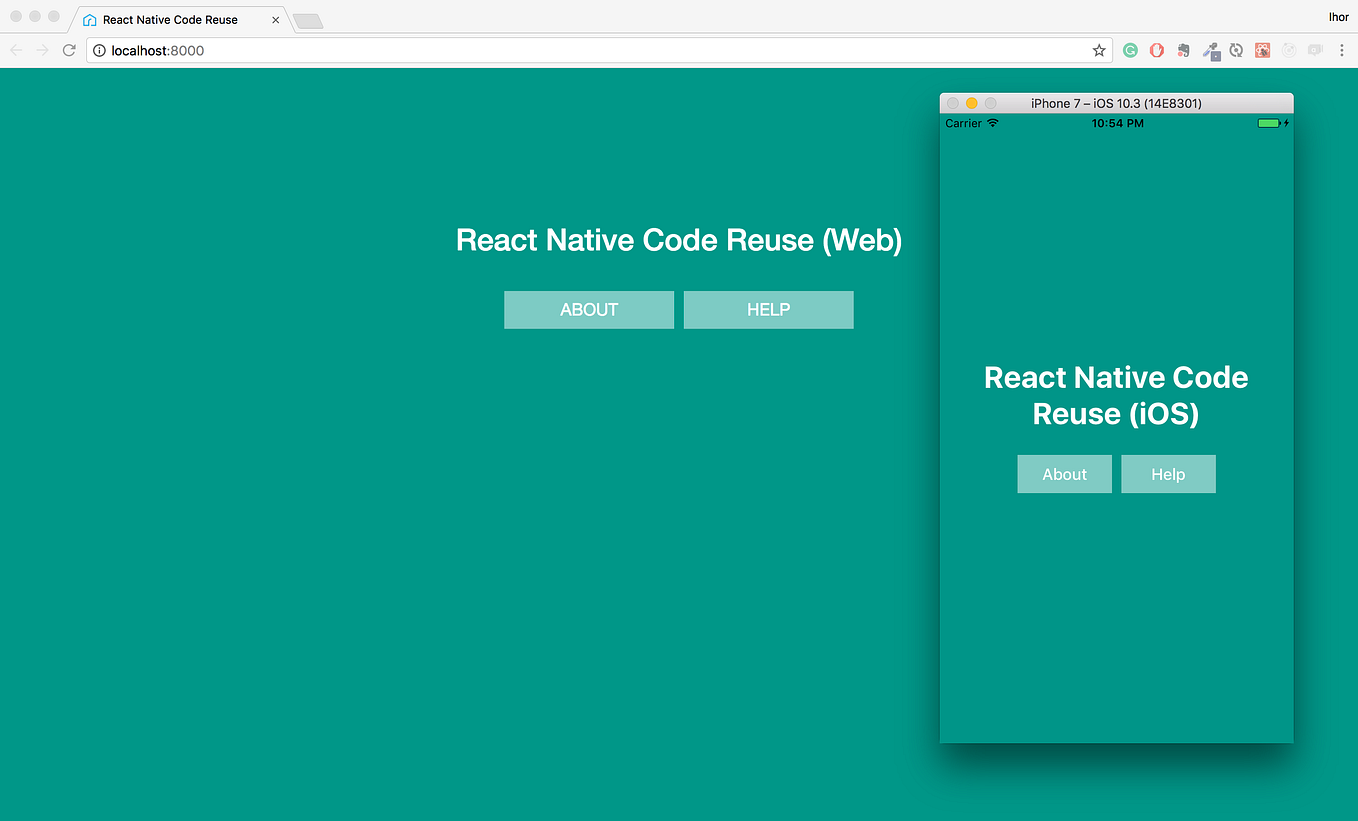 Part 2 — Converting react native app to react-native-web (react PWA) in monorepo architecture ...