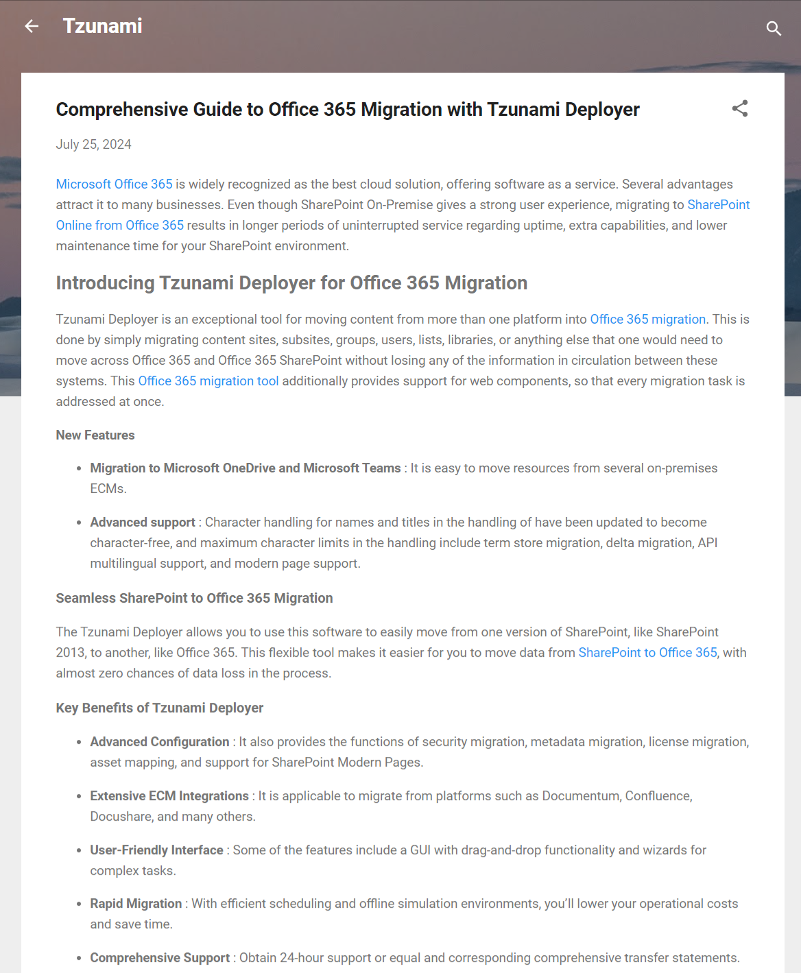 Secure Your Move : Tips for SharePoint Online Migration | by Tzunami | Medium