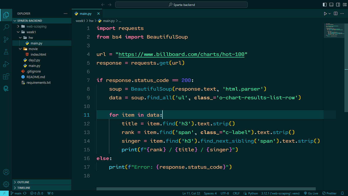 Today I learned — Sparta Coding Club Week 2. | by Ashish Vishwakarma | Medium