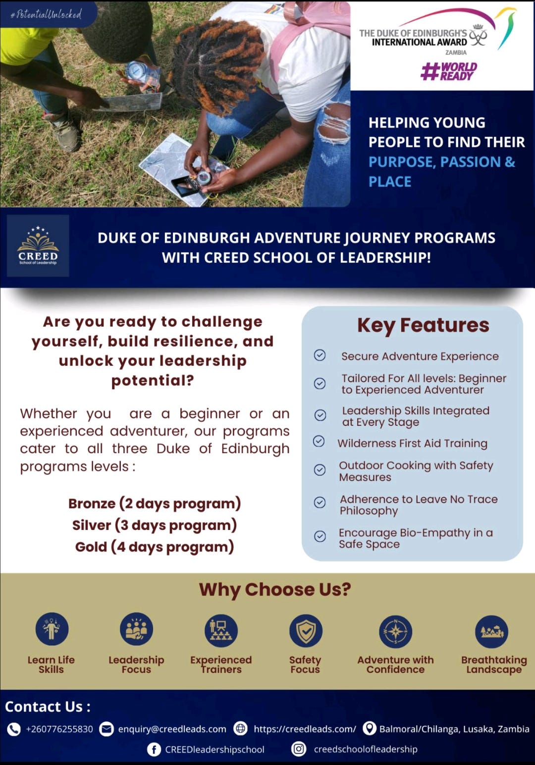 CreedLeads: Premier School of Leadership for Aspiring Leaders | Zambia ...