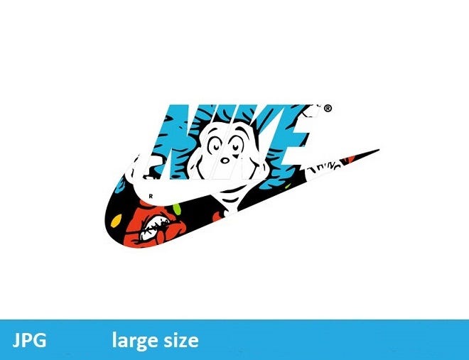 Nike Elmo Sesame Street jpeg image Cartoon Digital File - Jniemerka ...