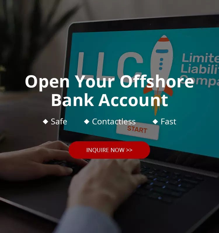 Offshore Company Formation With Bank Account — Starting The Business ...
