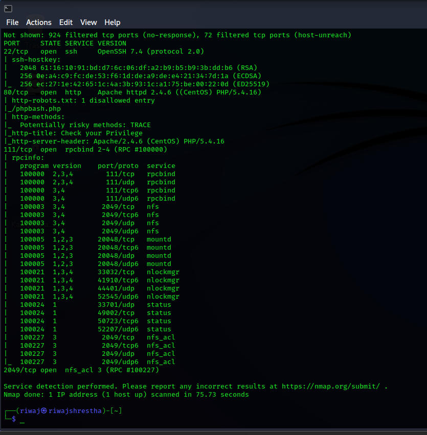 My Cmsms : 1 | Write Up | VulnHub Box | by Riwaj Shrestha | Medium
