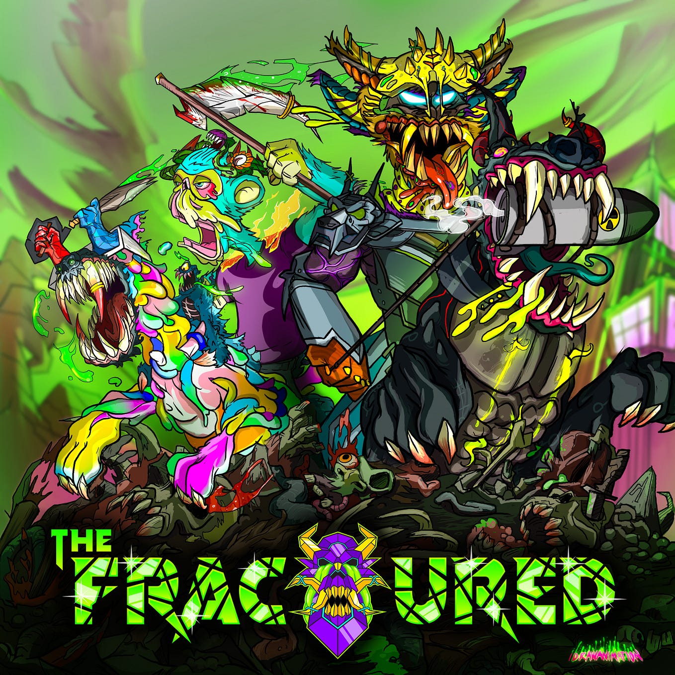 Fractured Origins — The Ceremony. With Hunter gone, DarkFang and Triple ...