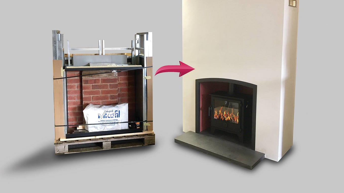 Get the Best False Chimney for Wood Burner at False Chimney Breast | by ...