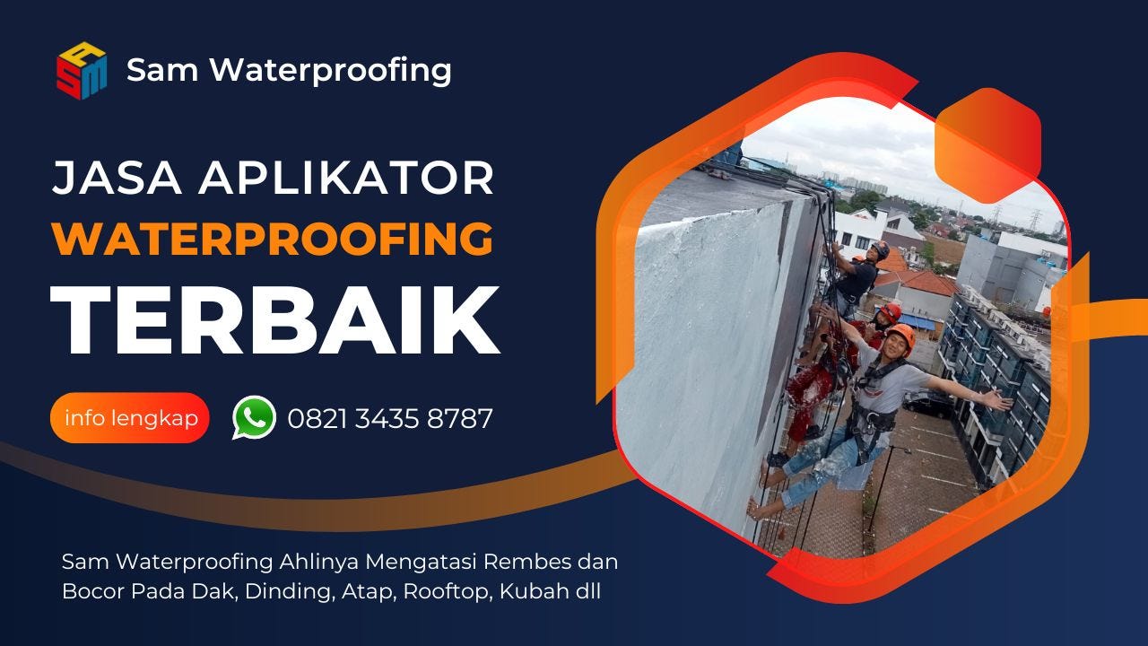 Telp/Wa 0821 3435 8787 Jasa Aplikator Waterproofing Terbaik | by Jasa ...