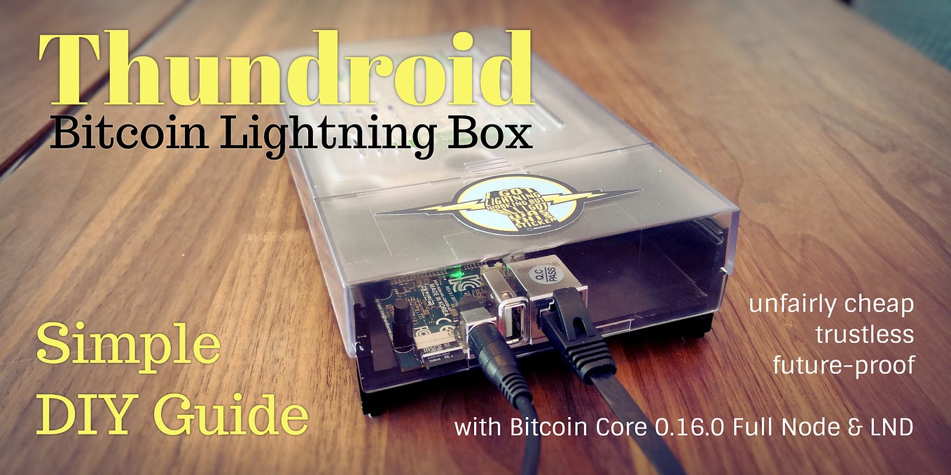 Beginner’s Guide to ️⚡Lightning️⚡ on a Raspberry Pi | by Stadicus | Medium
