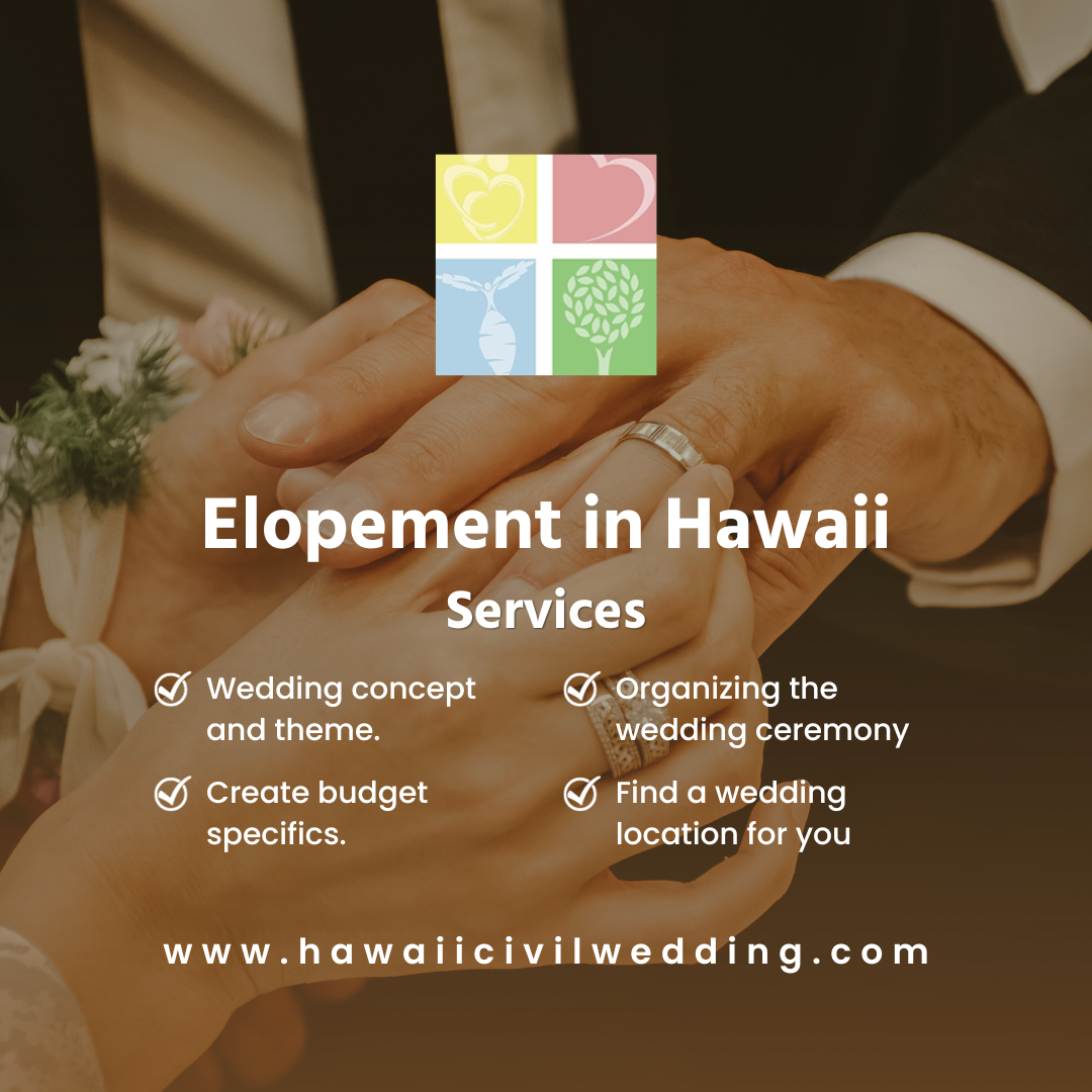 Hawaii Marriage License - Hawaii Civil Wedding - Medium