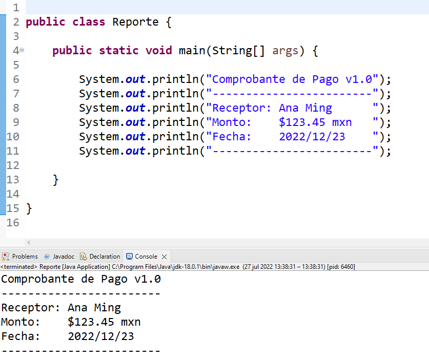 Aplicaciones de Consola en Java. Tres puntos productivos | by Dragon Nomada | algoritmo | Medium